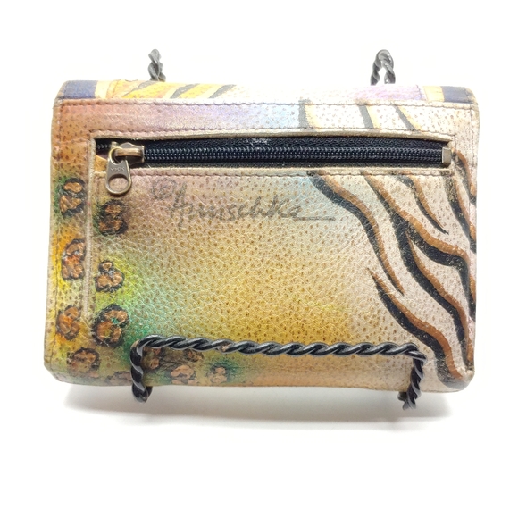 Anuschka | Bags | Anuschka Ladies Leather Peacock Wallet | Poshmark